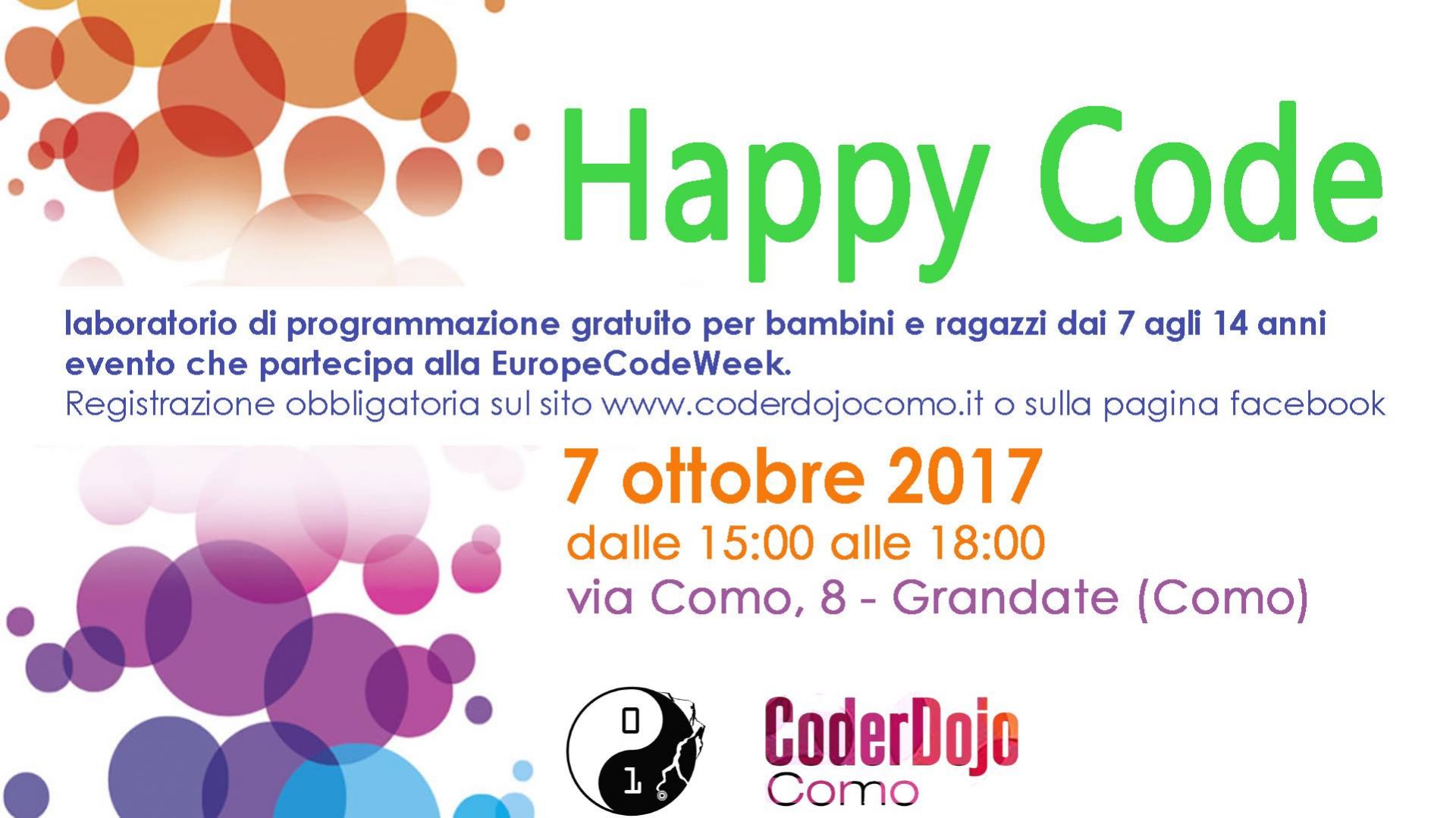 Happy Code Coderdojo 7 Ottobre 2017 Coderdojo Como 9305