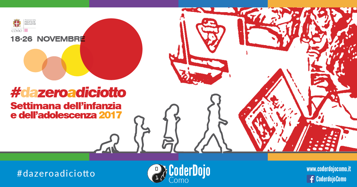 Settimana Dell Infanzia E Dell Adolescenza 2017 Coderdojo Como