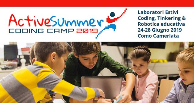 Activesummer Coding Camp 2019 Coderdojo Como 
